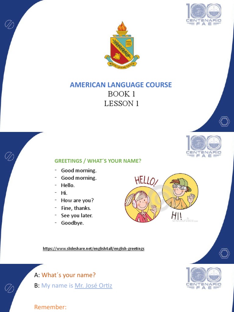 Alc Book 1 - Lesson 1 | PDF