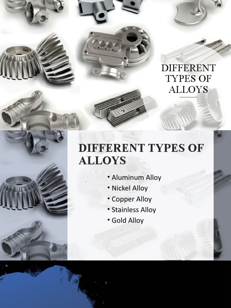 Overview of Alloy Types and Examples | PDF | Alloy | Copper