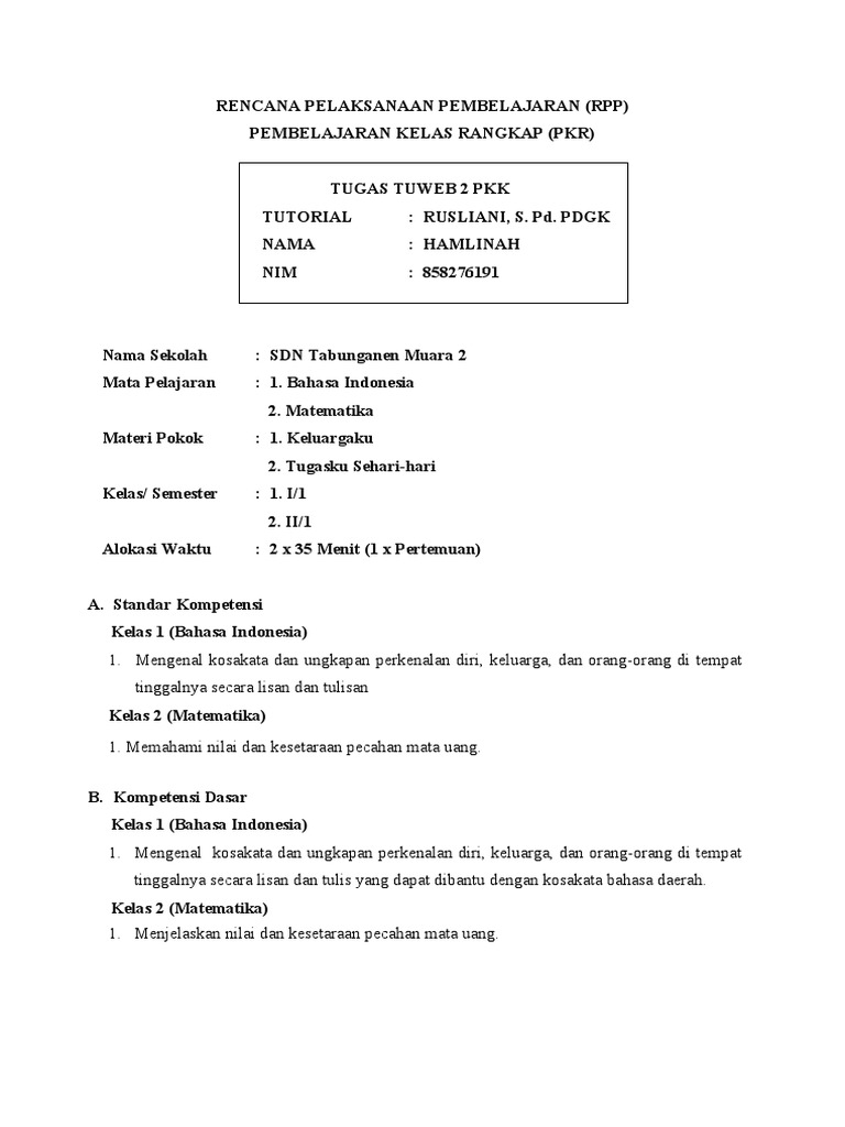 RPP PKR 222 K13 | PDF