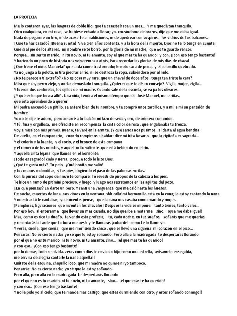La Profecia | PDF | Religión y creencia