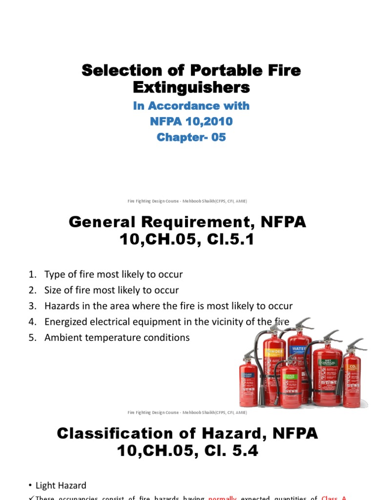 Nfpa 10 Fire Extinguisher Requirements – QIZR