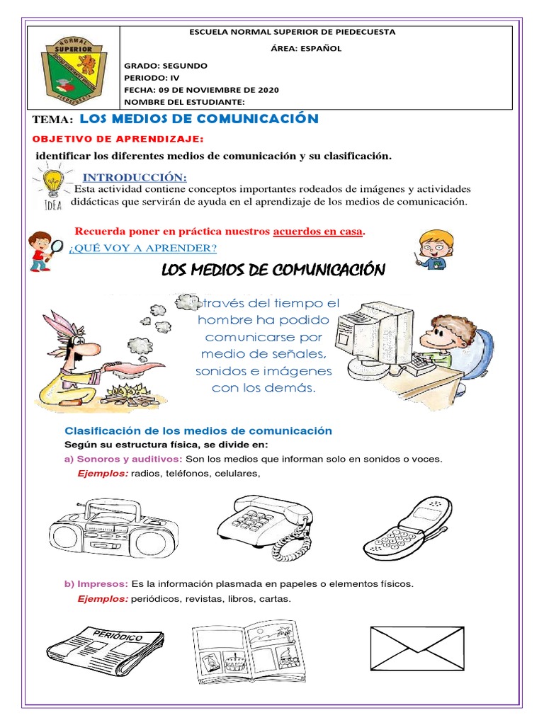 Español-Medios de Comunicacion | PDF | Medios de comunicación) | Satélite