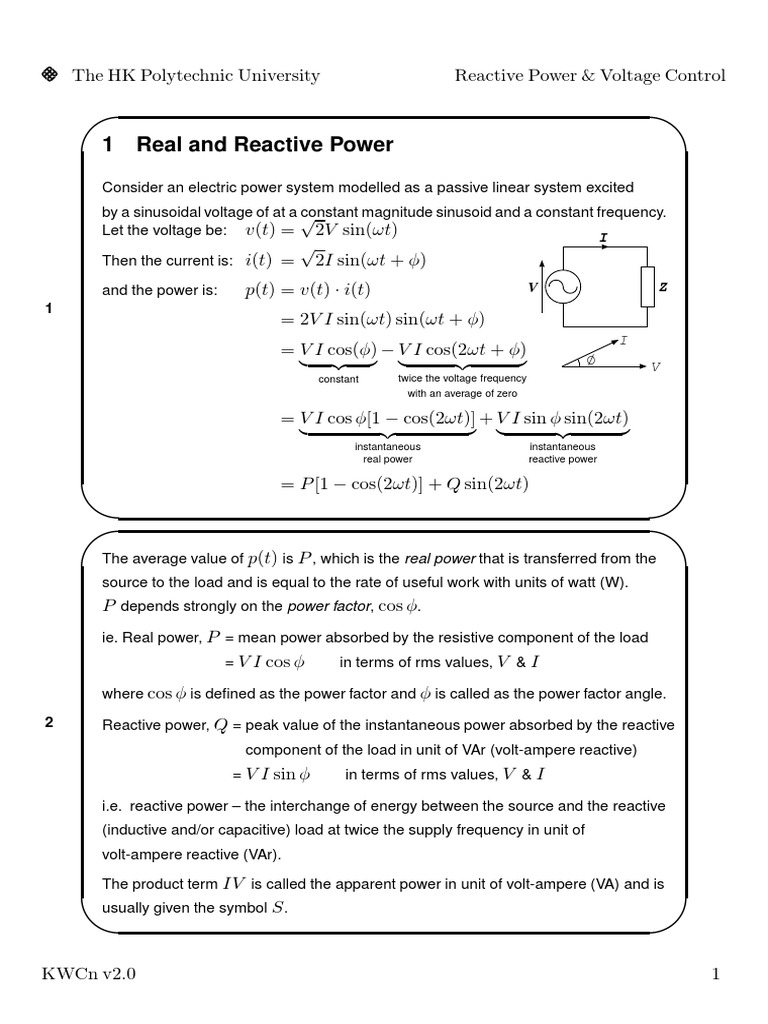Voltage Control | PDF | Ac Power | Transformer