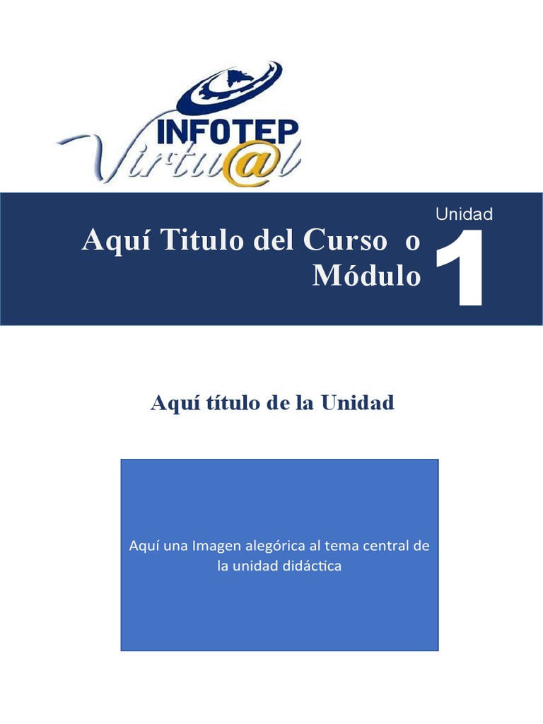 Modelo de Infotep Virtual para de Guias Didacticas | PDF | Informática ...