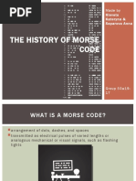 Code Cracking For Beginners Morse Code Worksheet PDF MORSE CODE | PDF
