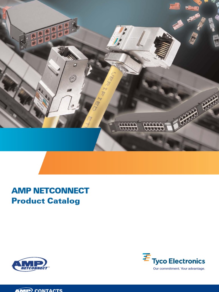 Catalog - 2008 AMP Netconnect | PDF | Physical Layer Protocols ...