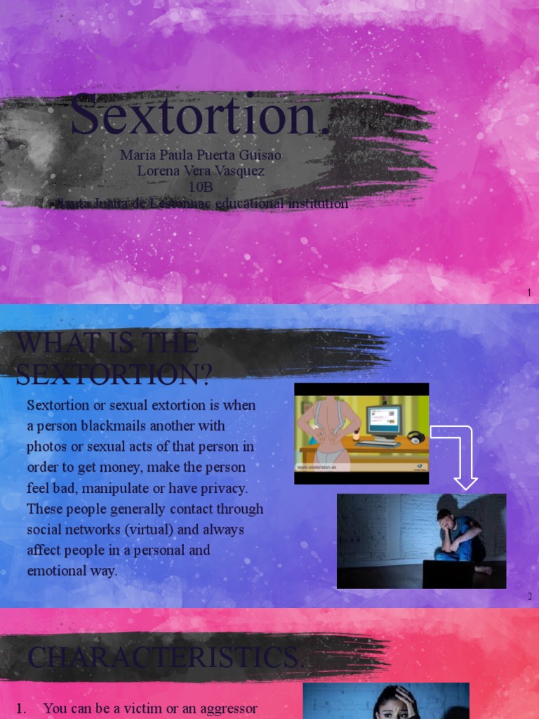 Sextortion Awareness for Students | PDF