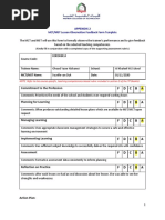 Classroom Visitation Evaluation Form | PDF | Teachers | Education Theory