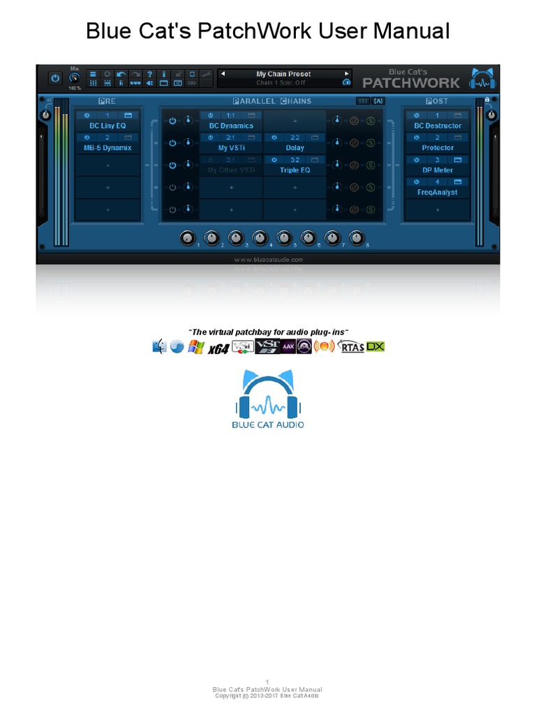 Manual Blue Cat | Download Free PDF | Synthesizer | Installation ...