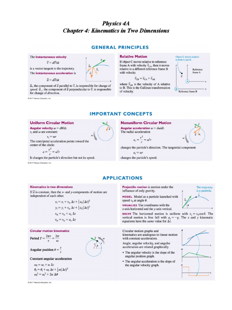 Kinematics in Two Dimensions - Solutions | PDF | Acceleration | Projectiles