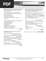 Gateway To The World B2+ Student's Book Answer Key | PDF | Grammar ...