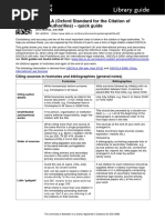 Guide To Footnoting in Law SALJ | PDF | Note (Typography) | Citation