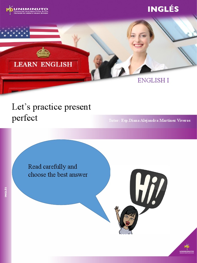 Lets Practice Present Perfect | PDF