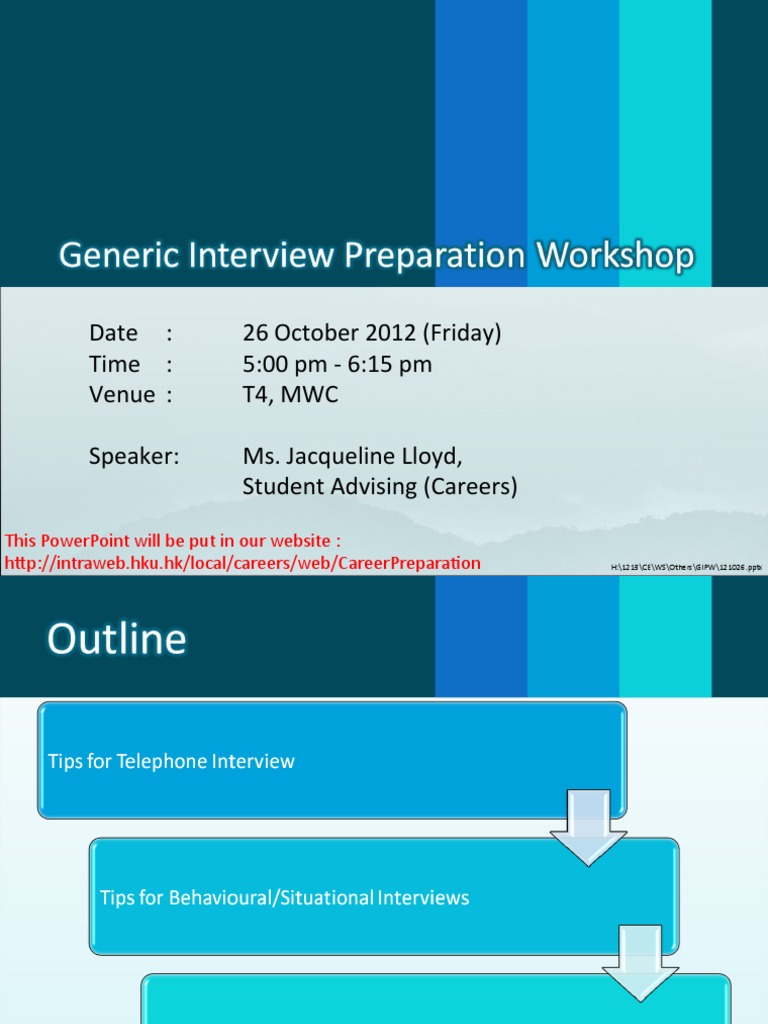 Interview Preparation Dress Code | PDF | Competence (Human Resources ...