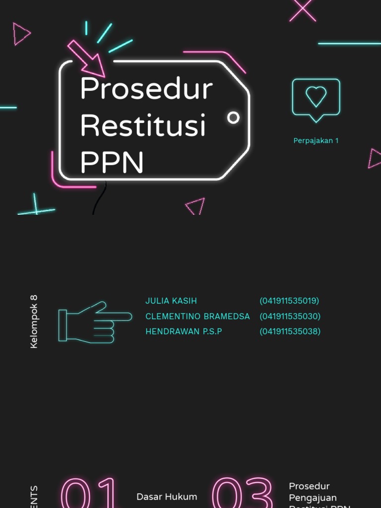 TM8-Prosedur Restitusi PPN PDF | PDF