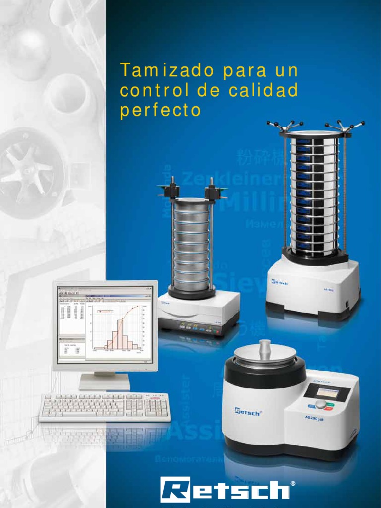 Tamiz - Brochure - Sieving | PDF | Iso 9000 | Factores humanos y ergonomía