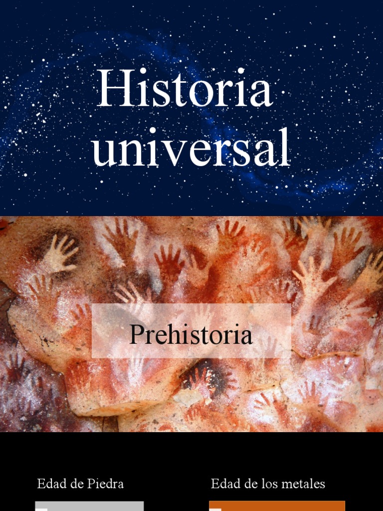 Historia Universal | PDF | Edad de Piedra | Holoceno