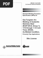 Aws A5.1-A5.1m-2025 - PV | PDF | Welding | Construction