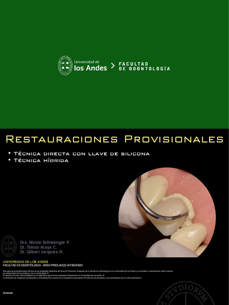 PROVISIONALES | PDF | Odontología | Medicina CLINICA