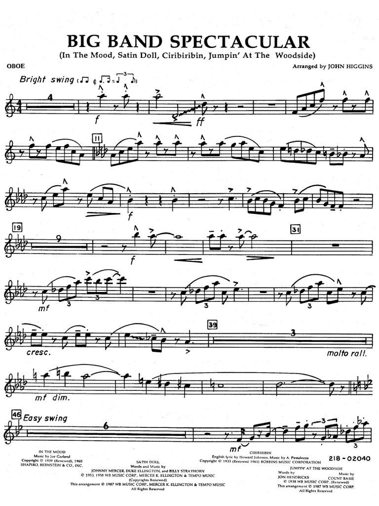 Big Band Spectacular - Higgins | PDF