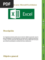 Guía 1 Excel Básico | PDF | Hoja de cálculo | Microsoft Excel