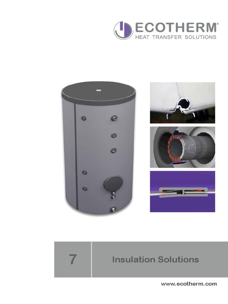 ECOTHERM Insulation | PDF | Water Heating | Thermal Insulation