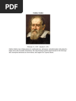Galileo Reading Comprehension | PDF | Galileo Galilei | Telescope