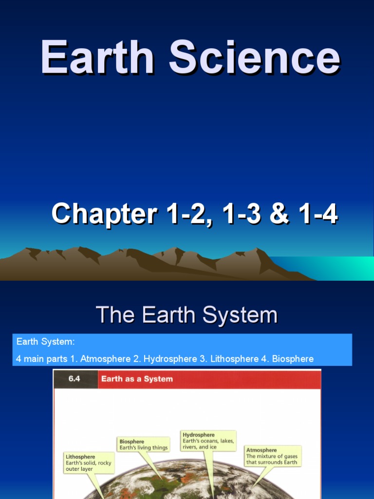 Earth Chap 1 2 | PDF | Social Science | Science & Mathematics