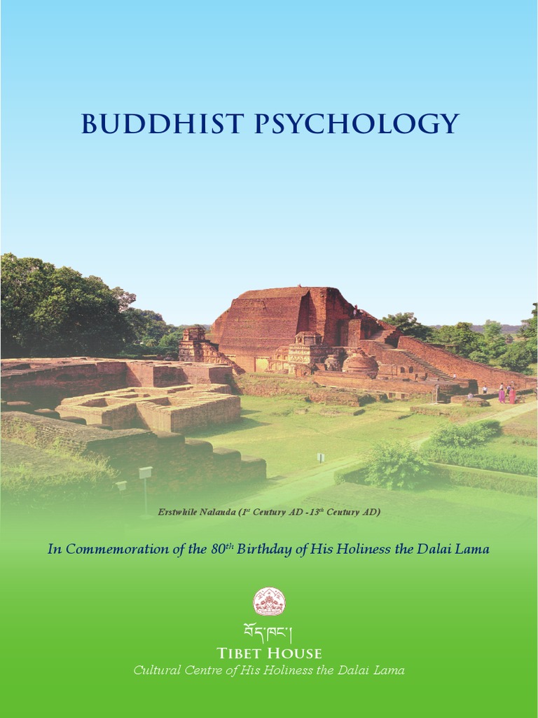 Buddhist Psychology PDF | PDF | Consciousness | Tibetan Buddhism