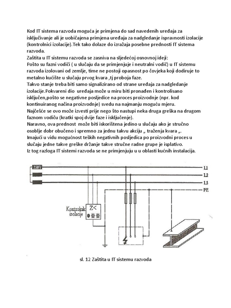 Kao Sistem Zaštite Od Struje | PDF