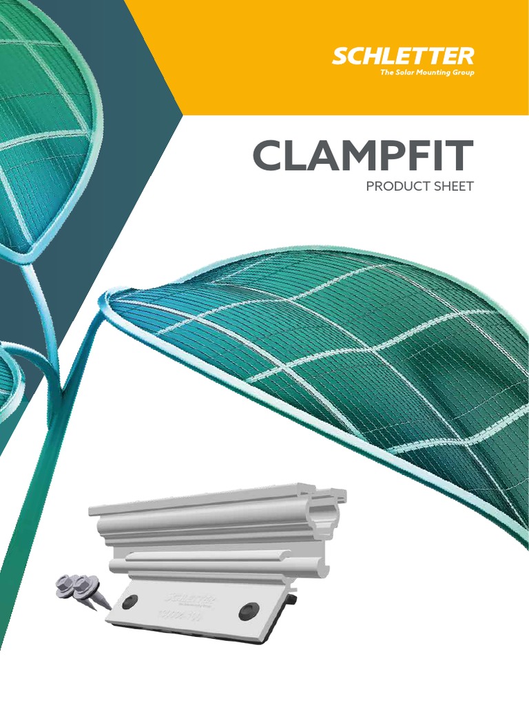ClampFit Productsheet PDF | Download Free PDF | Structural Analysis | Screw