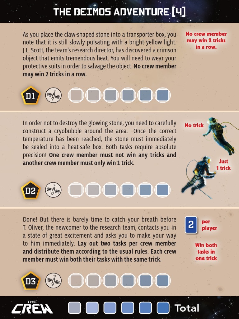 The Crew The Deimos Adventure 4 PDF | PDF