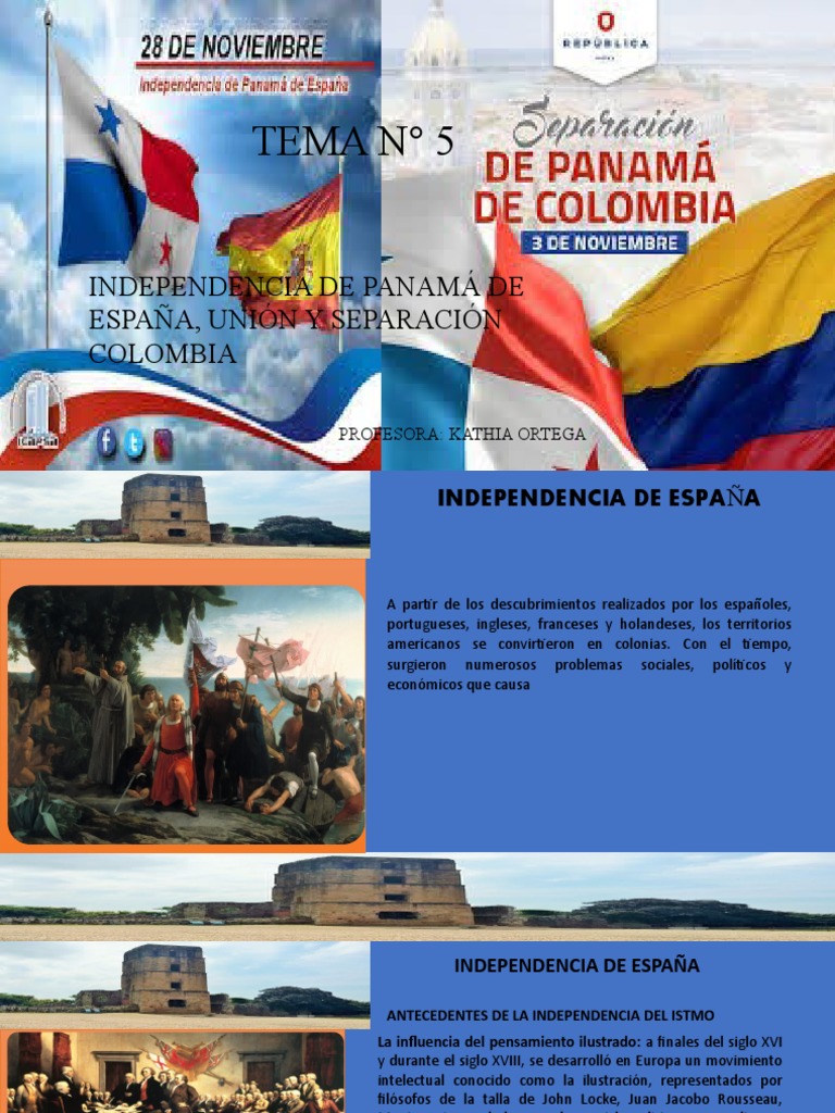 Independencia de España | PDF | Panamá | Centroamérica