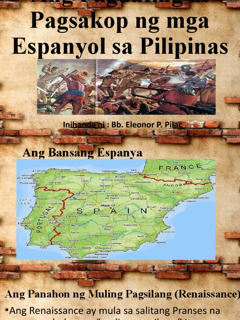 Ang Pagdating at Pagsakop NG Mga Espanyol Sa Pilipinas | PDF