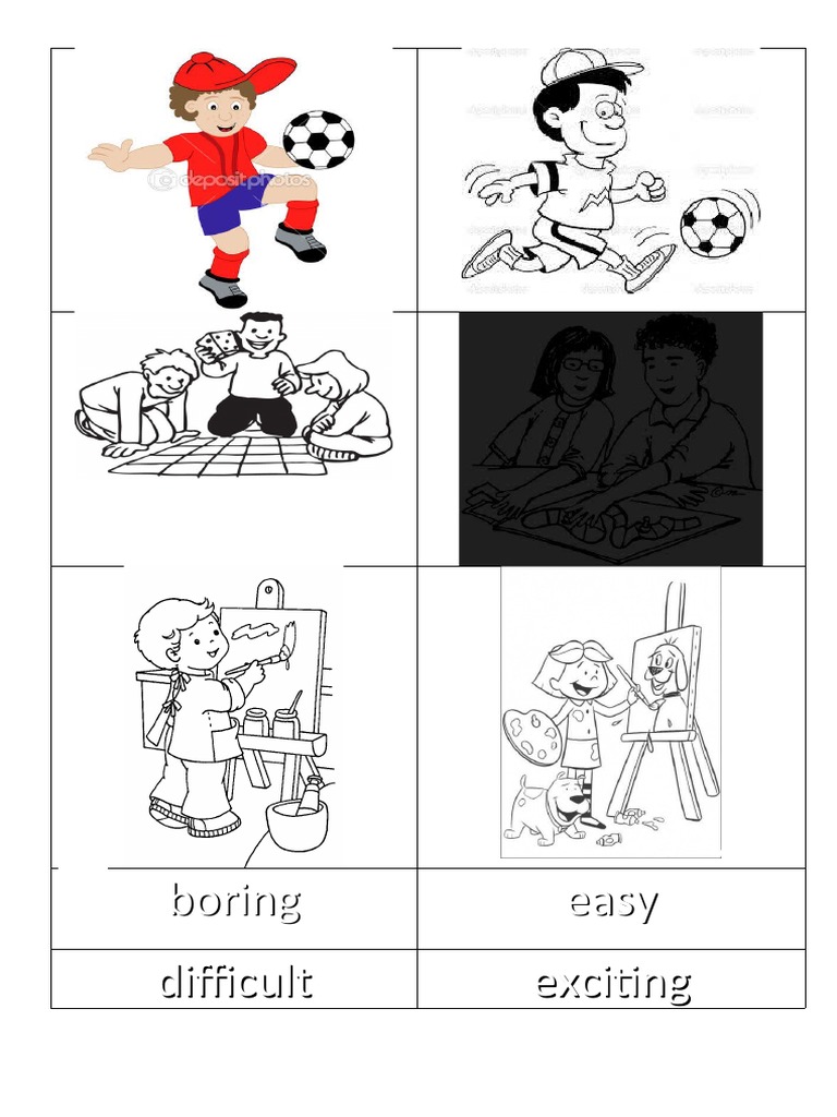 Adjectives Speaking Activity | PDF