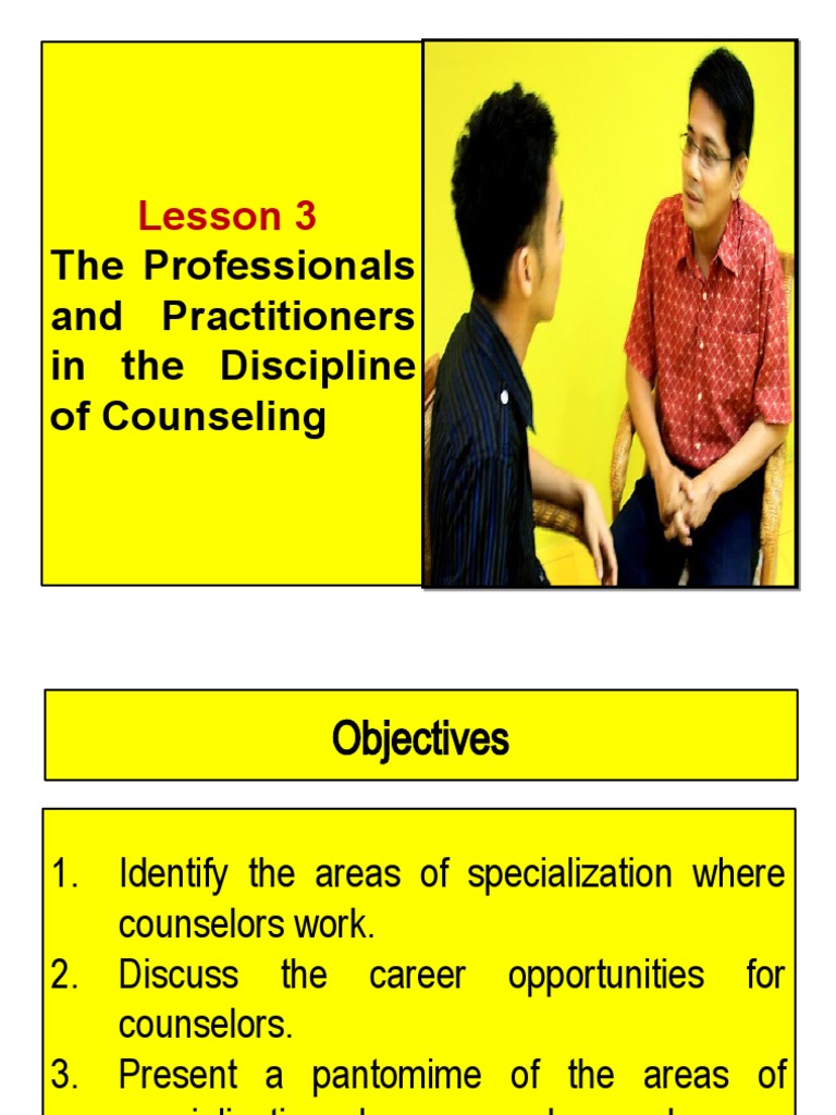 Counseling Specializations Guide | PDF | Mental Disorder | School Counselor