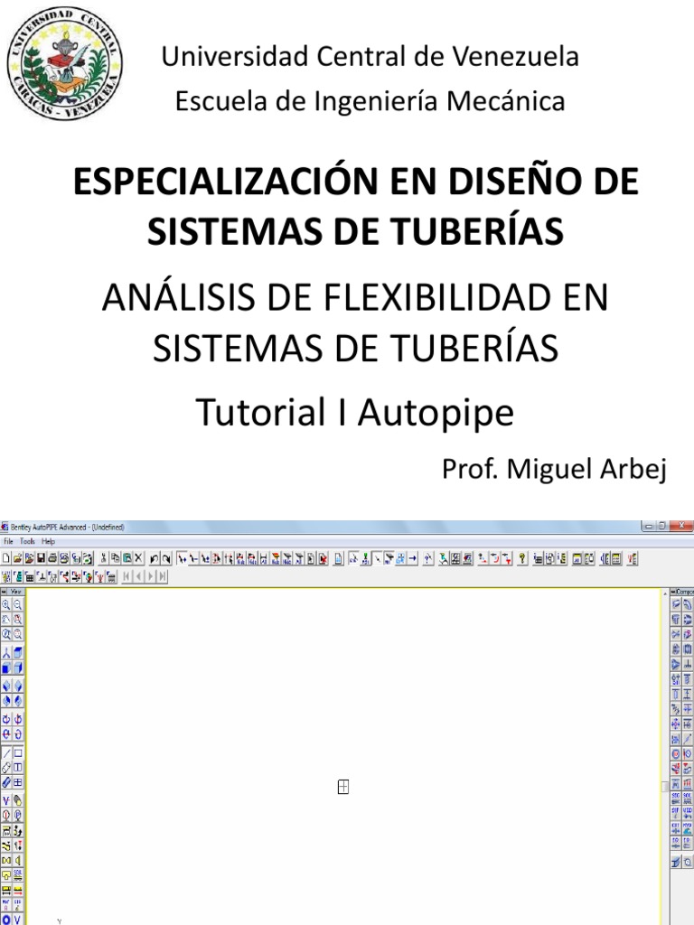 Tutorial 1 Autopipe | PDF | Ingeniería mecánica | Productos quimicos