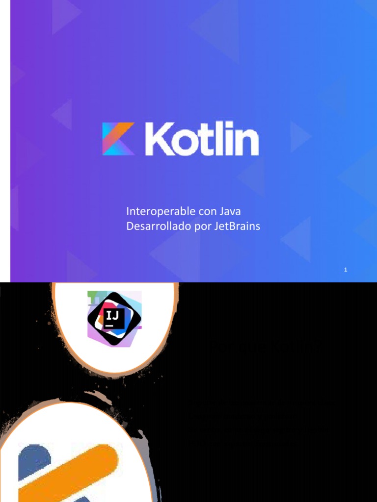 Introducción A Kotlin | PDF | Java (lenguaje de programación) | Software libre