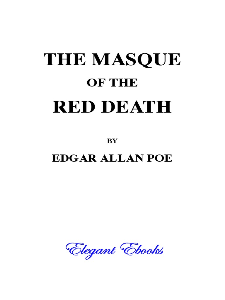 The Masque Red Death | PDF