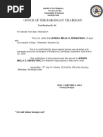 Barangay Assembly Post Activity Report Template | PDF