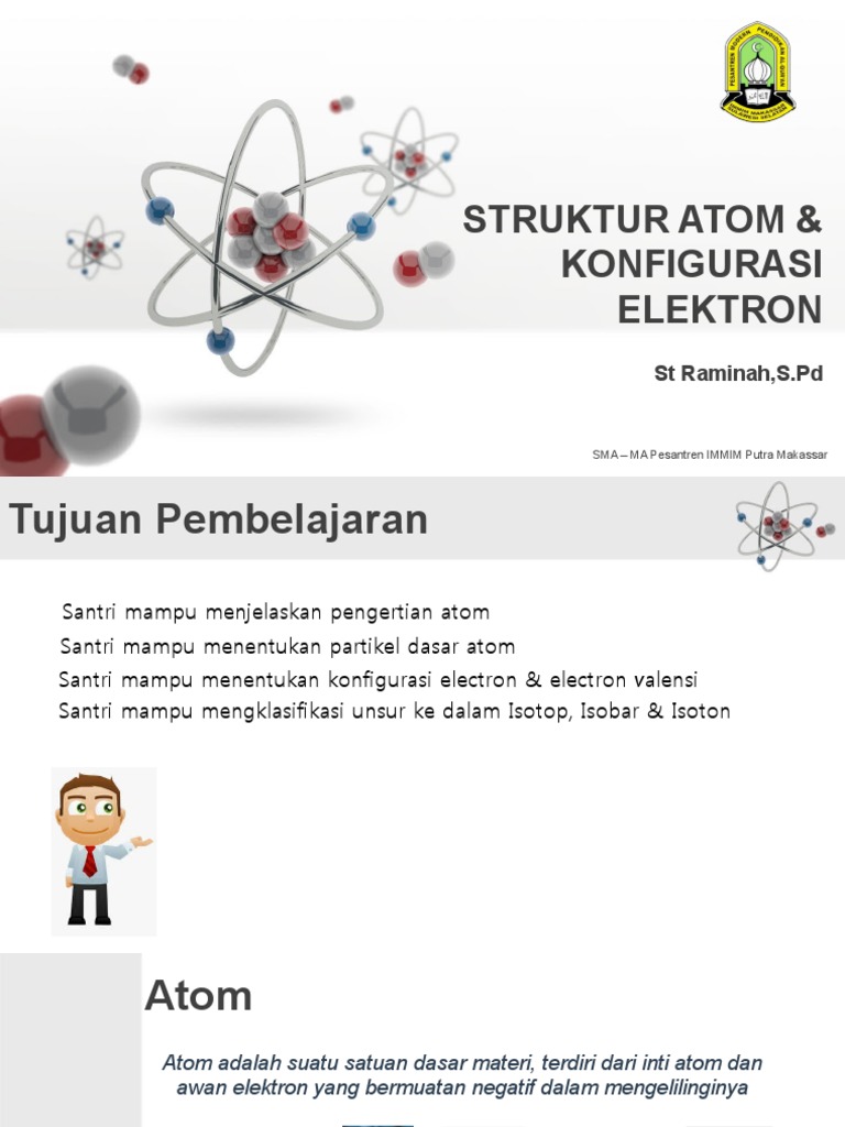 Struktur Atom Dan Konfigurasi Elektron | PDF