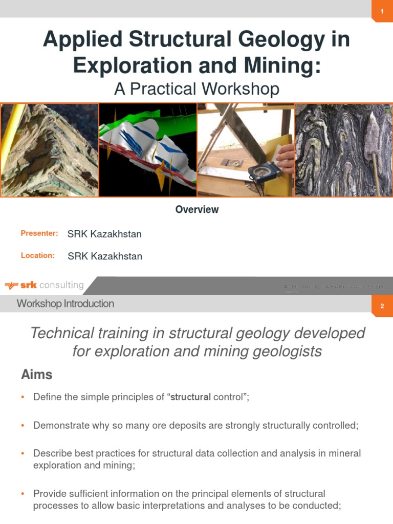 Stuctural Geology Workshop | PDF | Geology | Structural Geology
