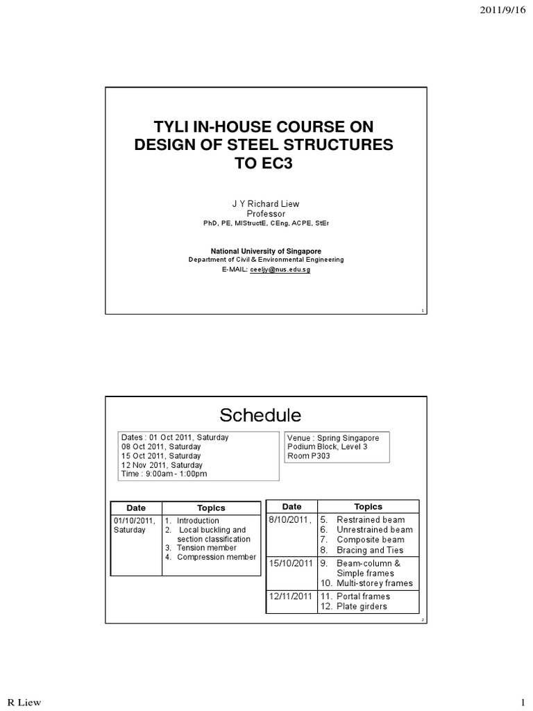 1 Introduction To Eurocodes - 2011 | PDF | Structural Steel | Strength ...