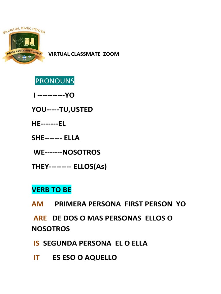 VIRTUAL CLASSMATE ZOOM para 6 Grado | PDF | Language Arts & Discipline