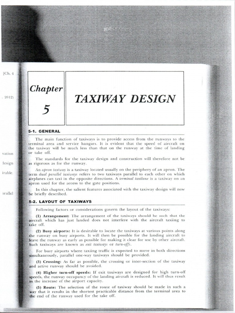 Taxiway Design | PDF
