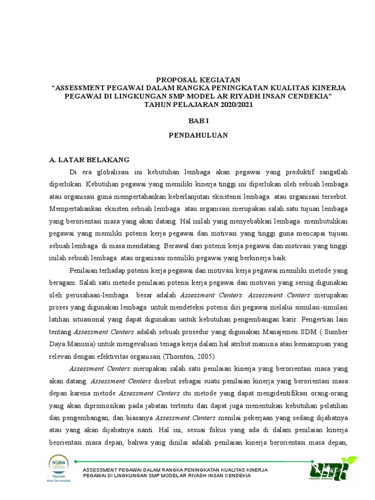 Assessment Pegawai untuk Kinerja Optimal | PDF