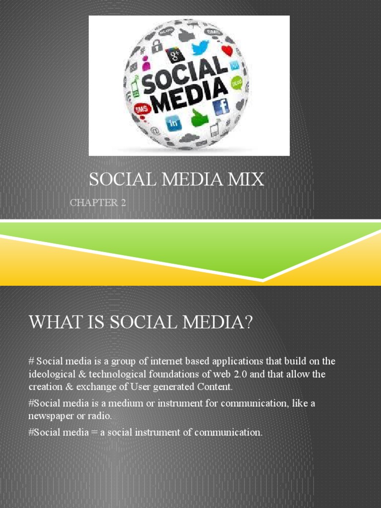 Social Media Mix | PDF | Return On Investment | Marketing