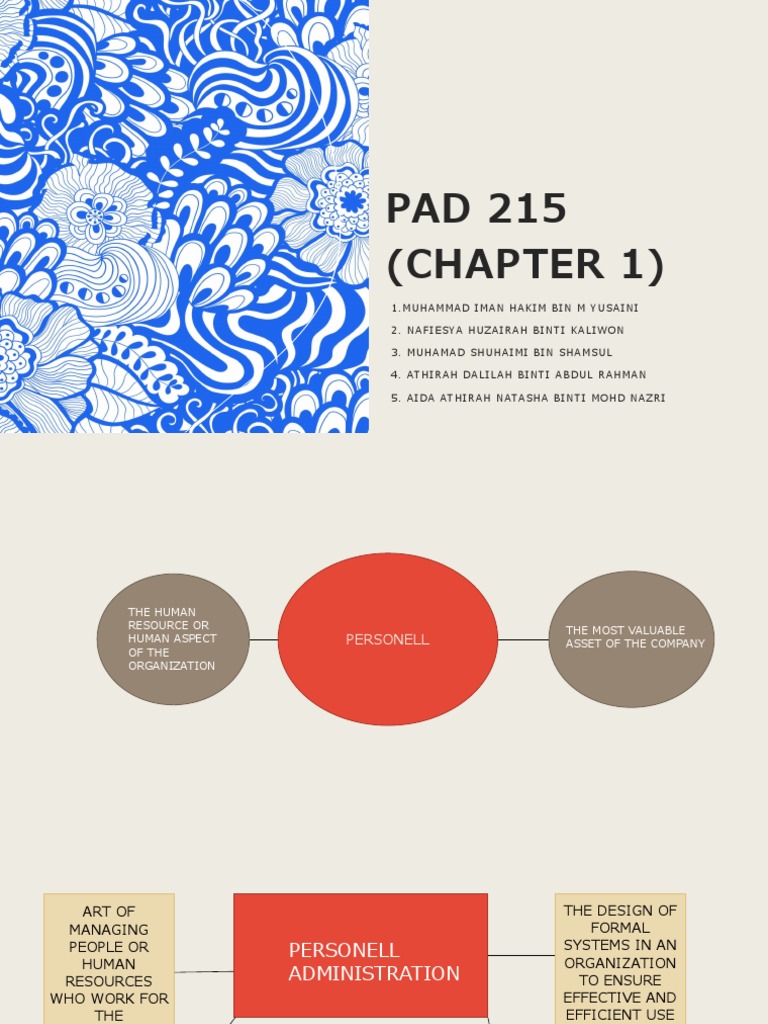 Pad215 (Chapter 1) | PDF | Employment | Human Resources