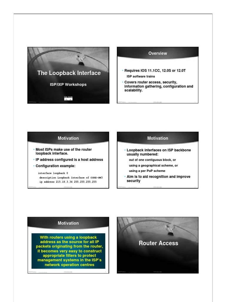 Loopback ADDRESSING | PDF | Router (Computing) | Radius Loopback ADDRESSING | PDF | Router (Computing) | Radius