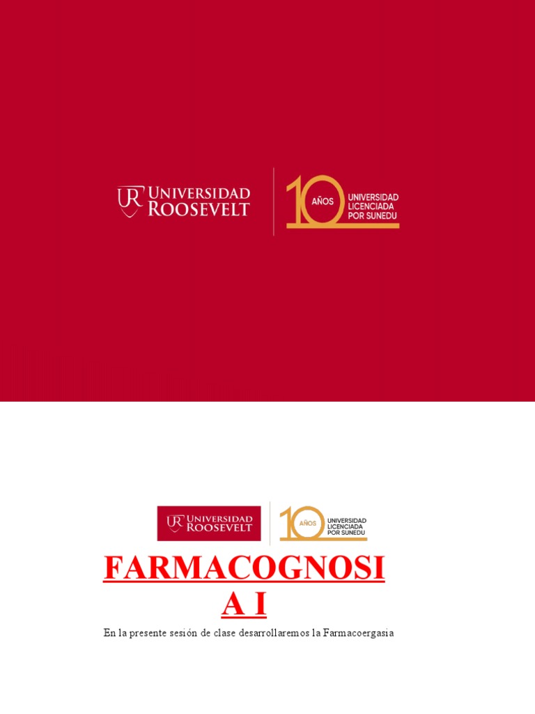 Clase #5 Farmacoergasia 1 | PDF | Suelo | Plantas